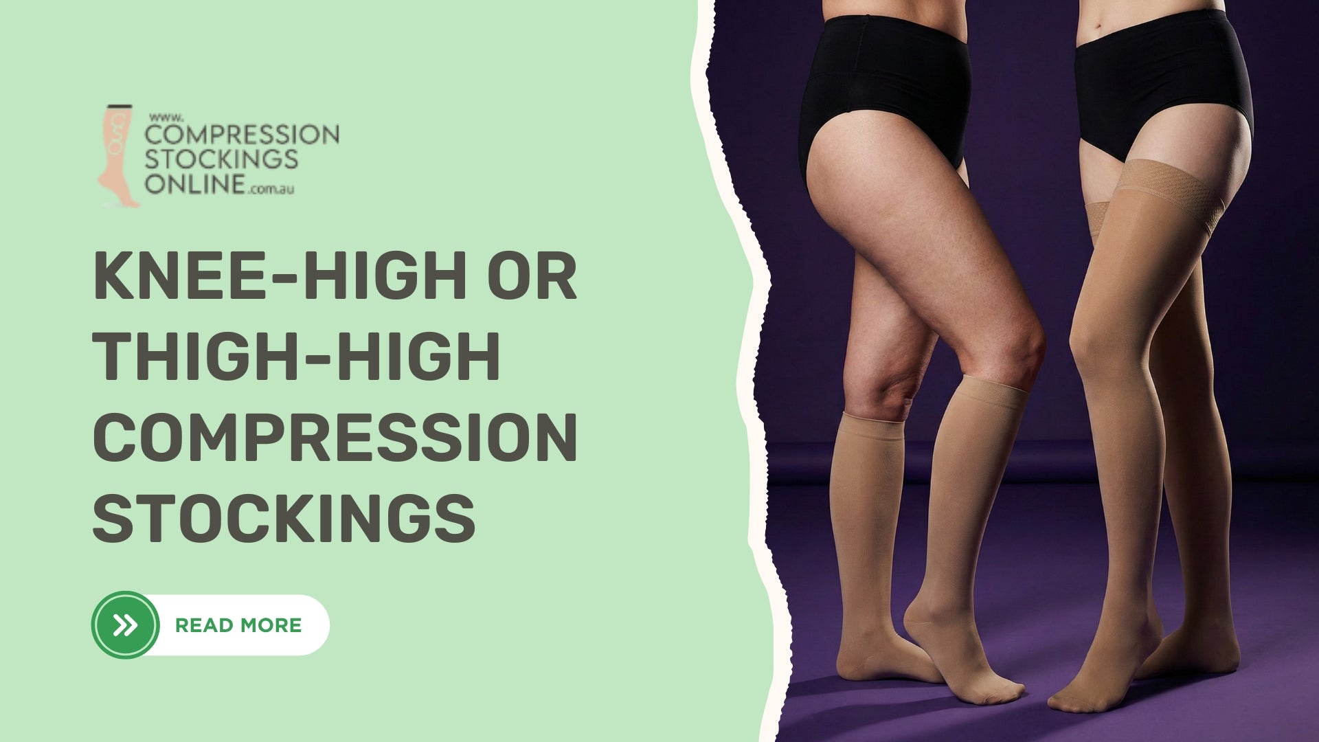 Knee-High or Thigh-High Compression Stockings: What Should You Choose ...