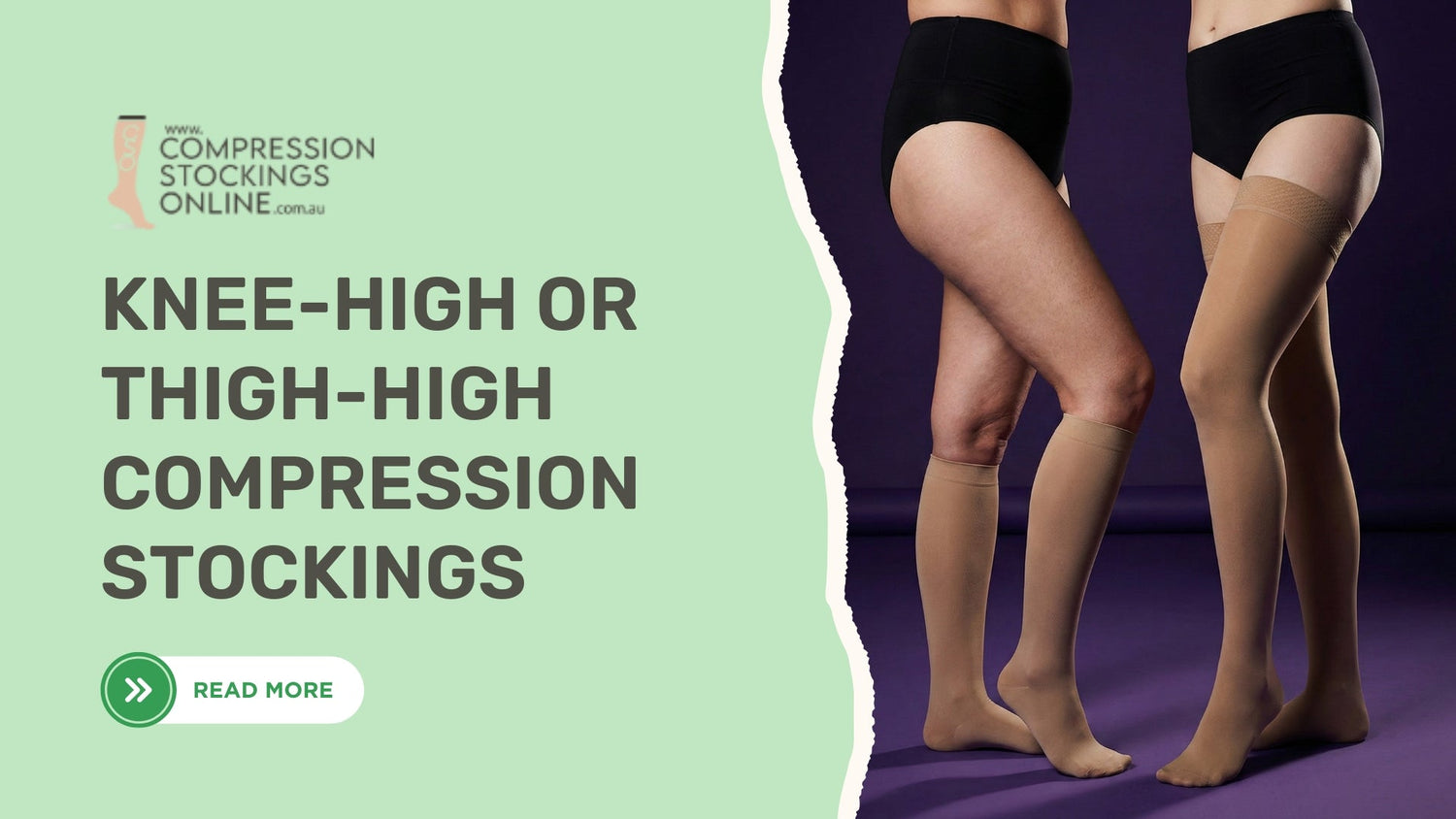 Knee-High or Thigh-High Compression Stockings: What Should You Choose ...