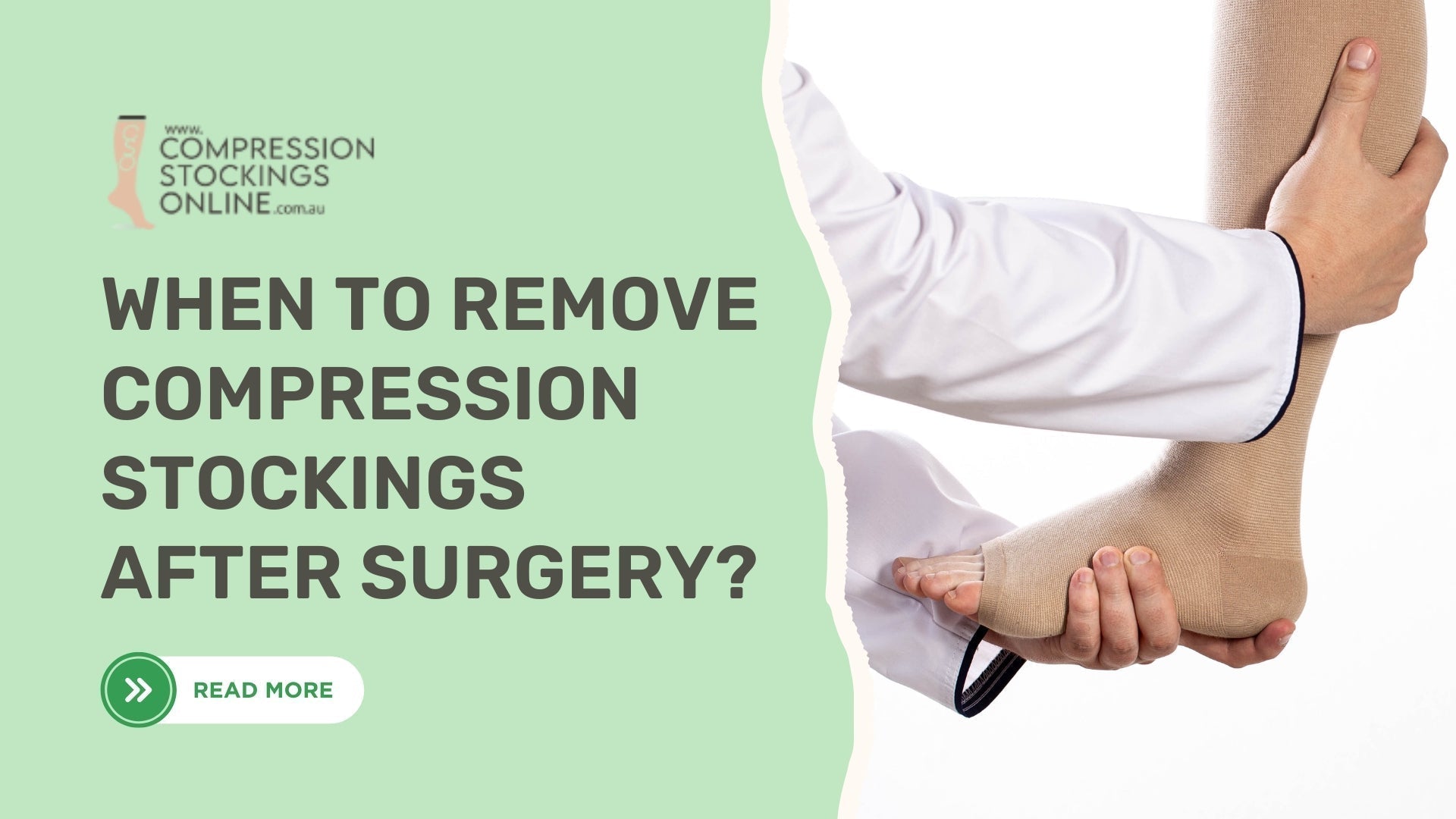 When to Remove Compression Stockings After Surgery? – Compression ...